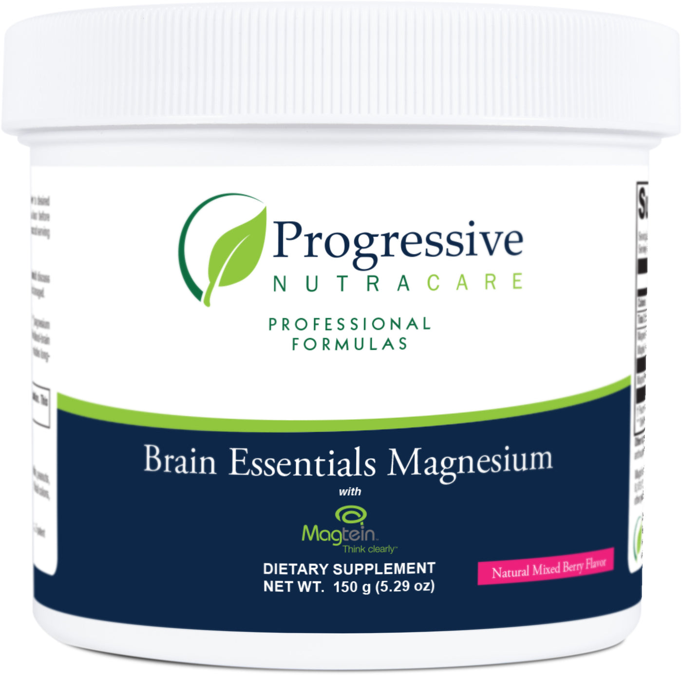 BRAIN ESSENTIALS MAGNESIUM 60 SERVINGS – Progressive Nutracare